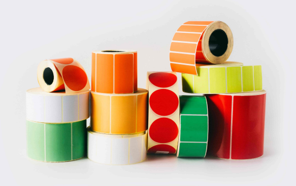 Pegatinas personalizadas baratas en rollos